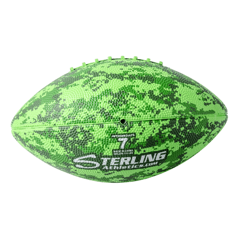 Digital Camo Rubber Camp Football – Kelly Green:Forest Green:Neon Green ...