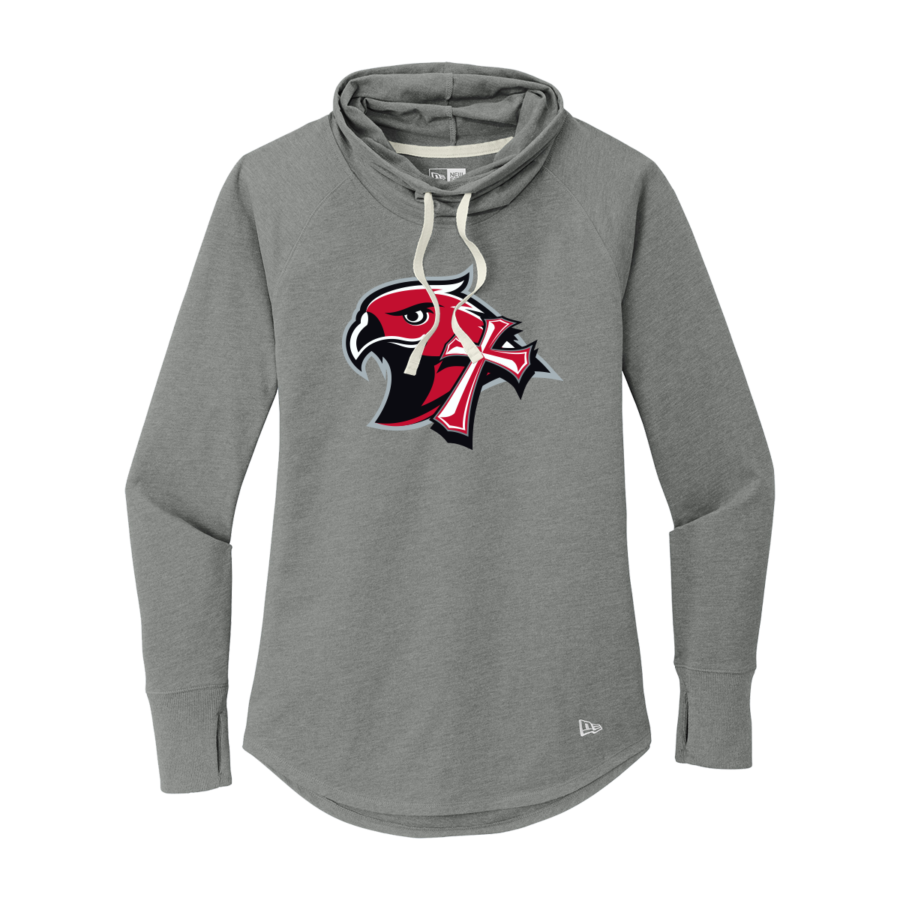 Faith Lutheran New Era ® Ladies Sueded Cotton Blend Cowl Tee – Falcon ...