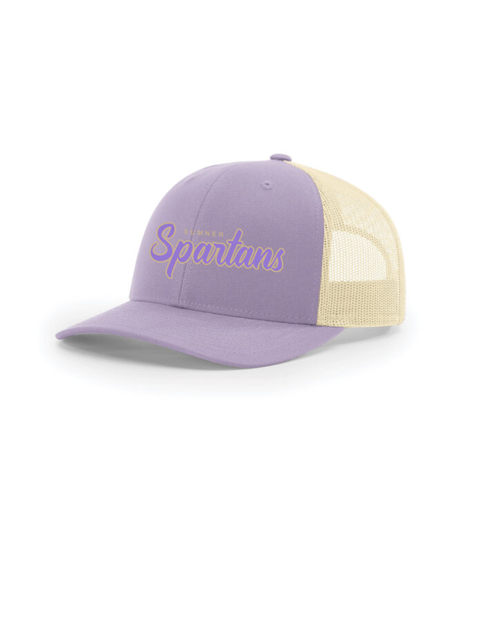 Sumner Volleyball Lavender Trucker Cap | Sterling Athletics